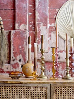 Jilian Candlestick with Face – Late September